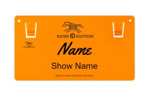 Custom Stable Name Plate – Equine ID